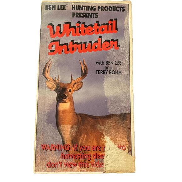 Media | Ben Lee Hunting Products Whitetail Intruder Vintage Vhs Terry ...